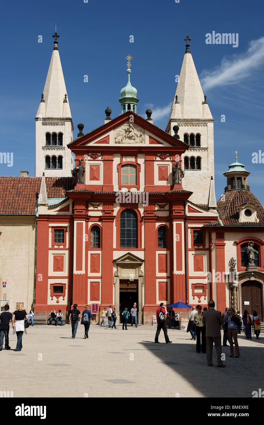 St. George's Basilica, Prague Castle St. George's Basilica was founded by Prince Vratislav (915 ...