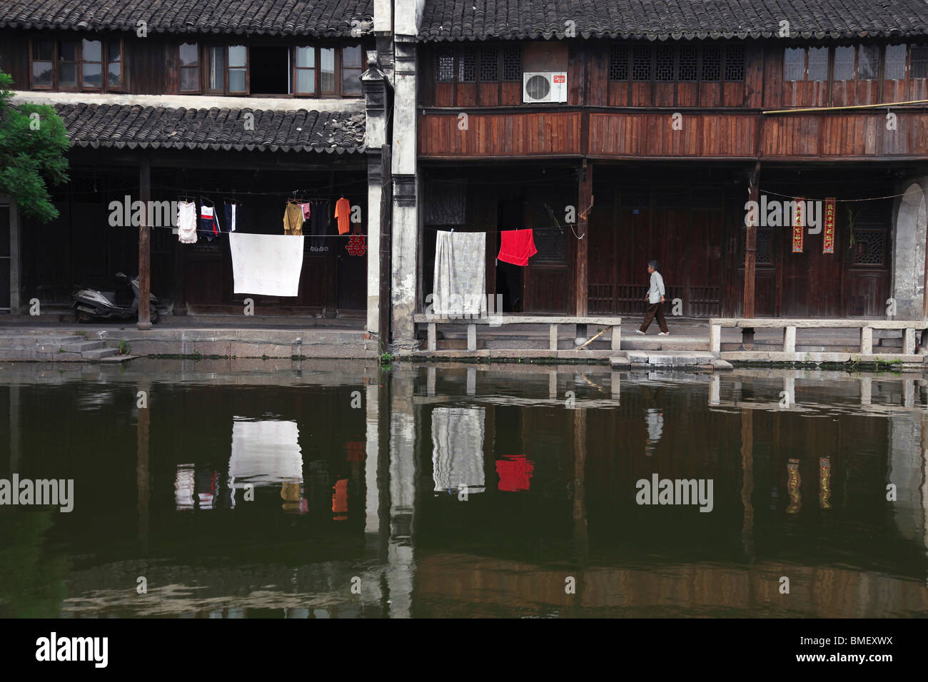 Traditional Chinese Two Story House High Resolution Stock Photography ...