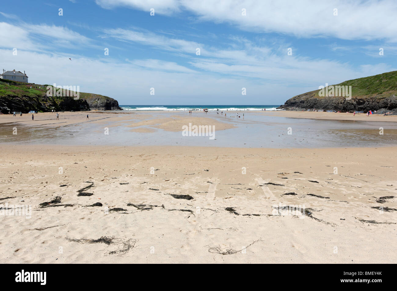 Porthcothan bay beach hi-res stock photography and images - Alamy