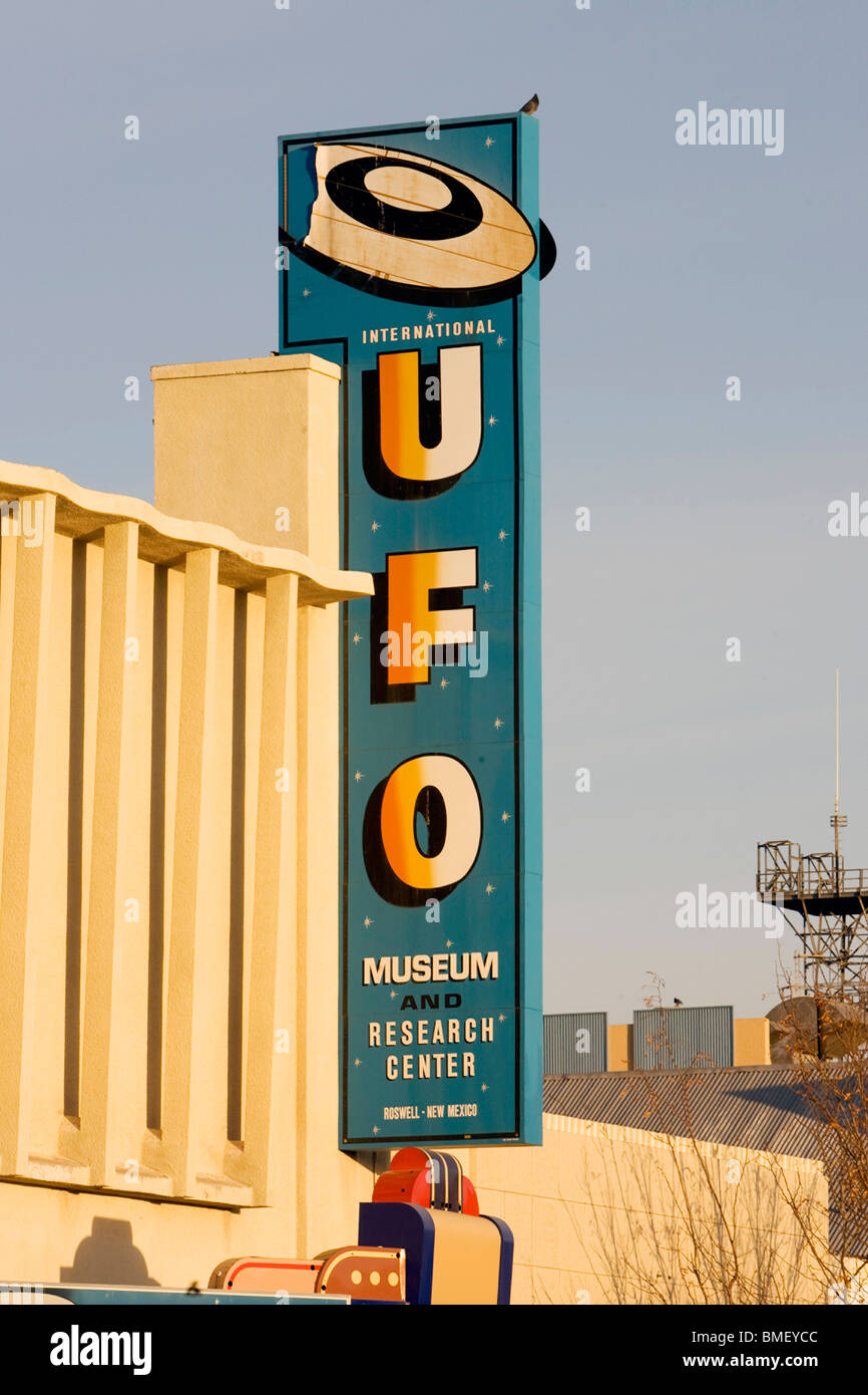 UFO Museum in Roswell, NM Stock Photo - Alamy