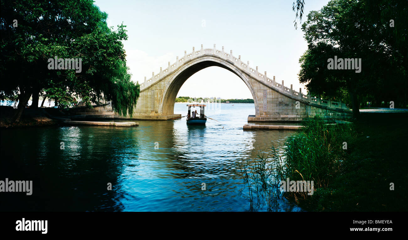 Jade Belt Bridge, Summer Palace, Beijing, China Stock Photo - Alamy