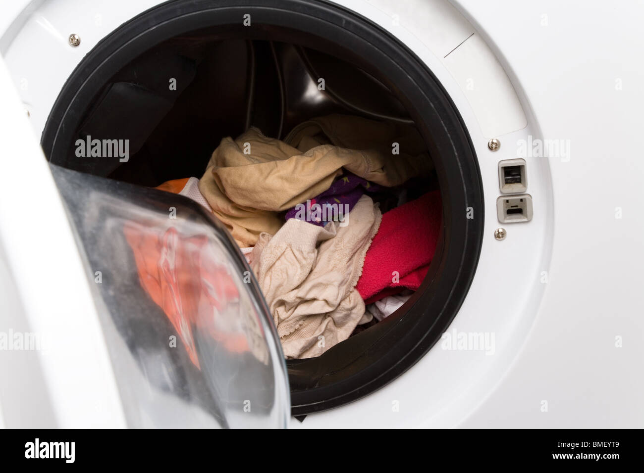 Clothes Washer close up shot Stock Photo - Alamy