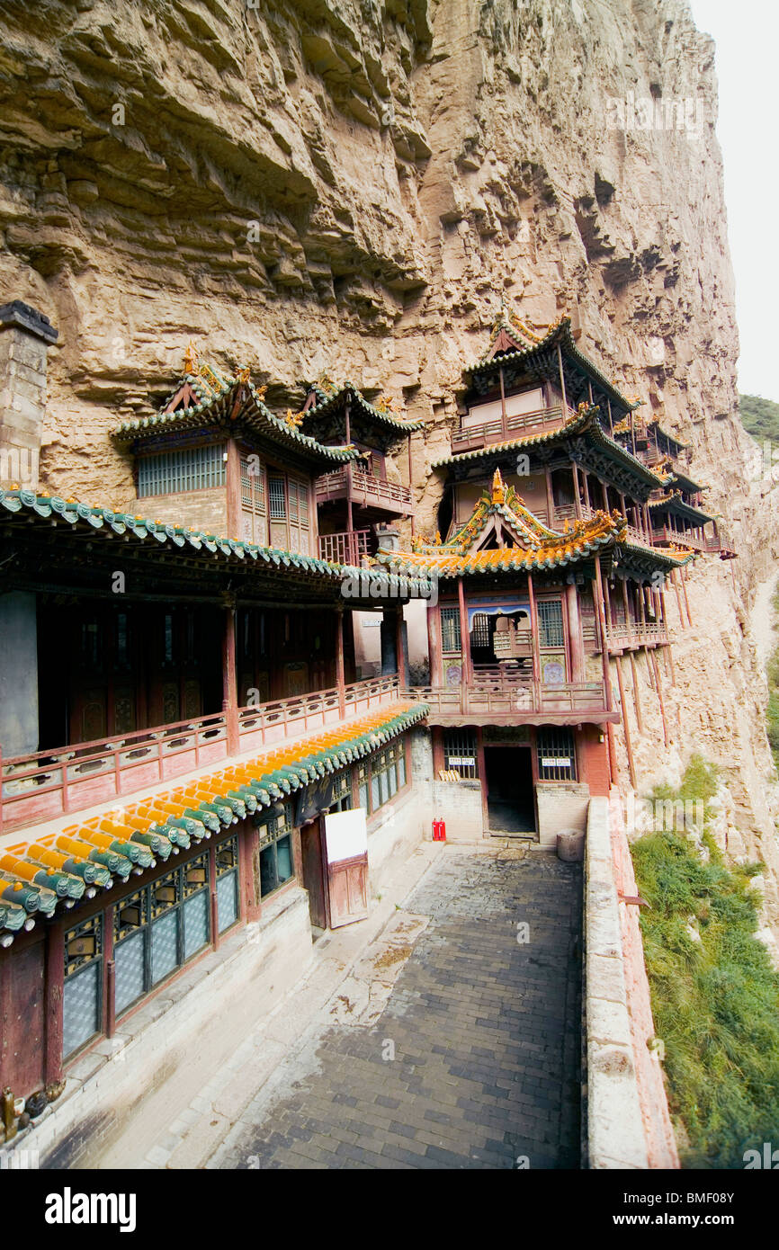 Hanging Temple, Mount Heng, Datong City, Shanxi Province, China Stock ...