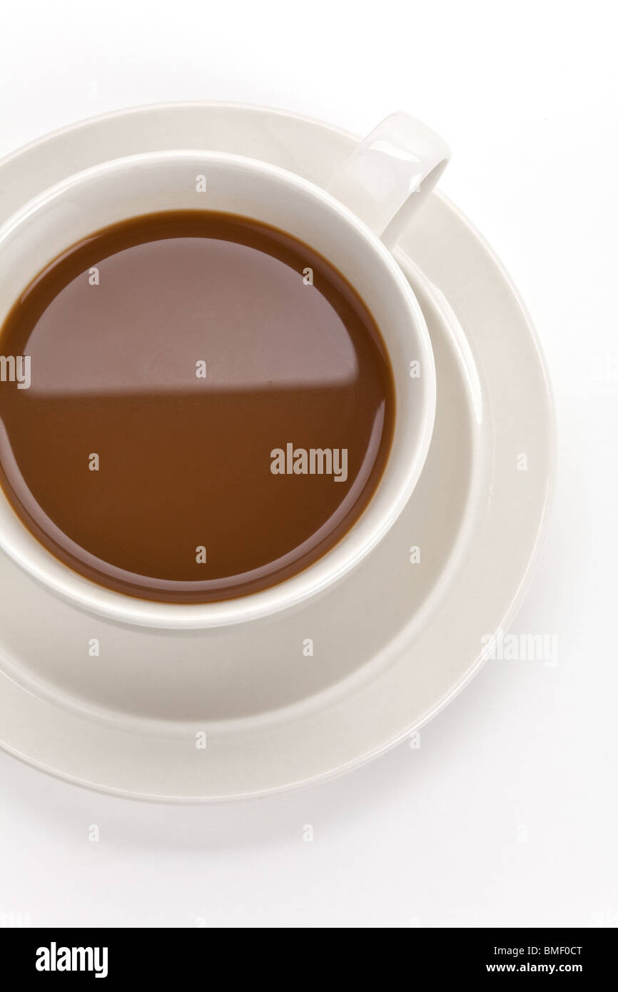 Coffee cup with white background Stock Photo - Alamy