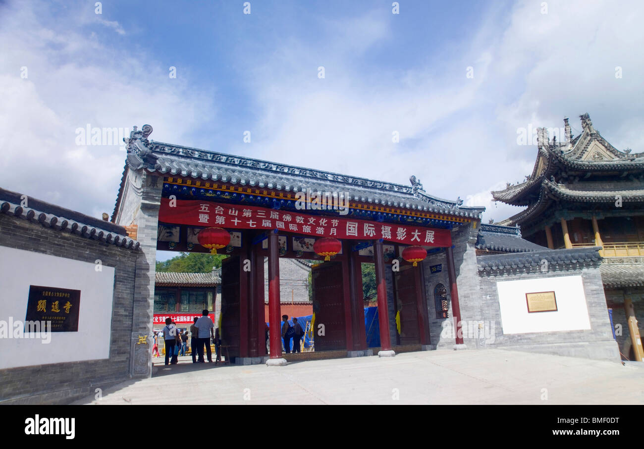Xiantong Temple, Mount Wutai, Xinzhou City, Shanxi Province, China ...
