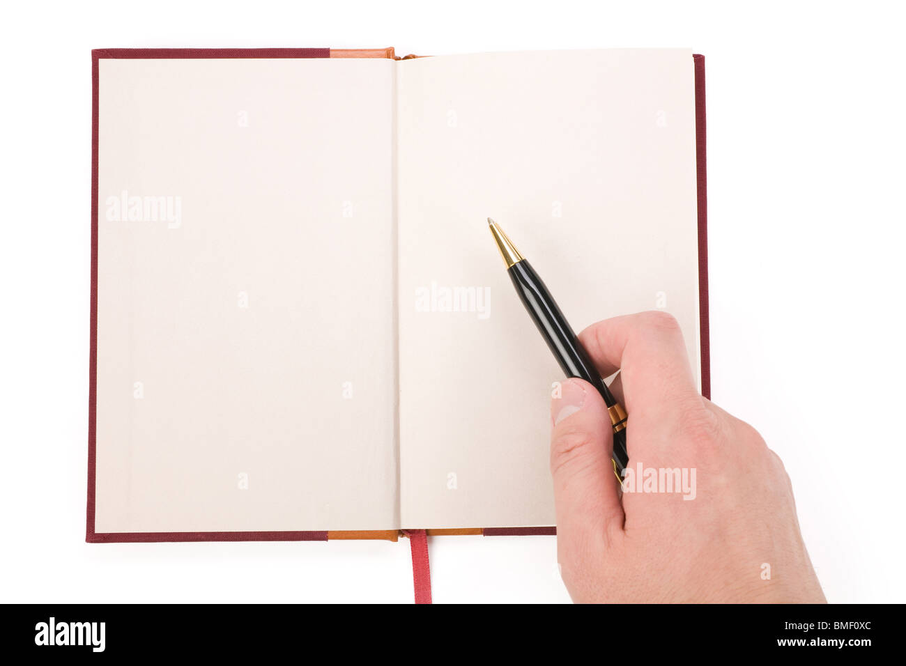 book and pen close up shot Stock Photo - Alamy