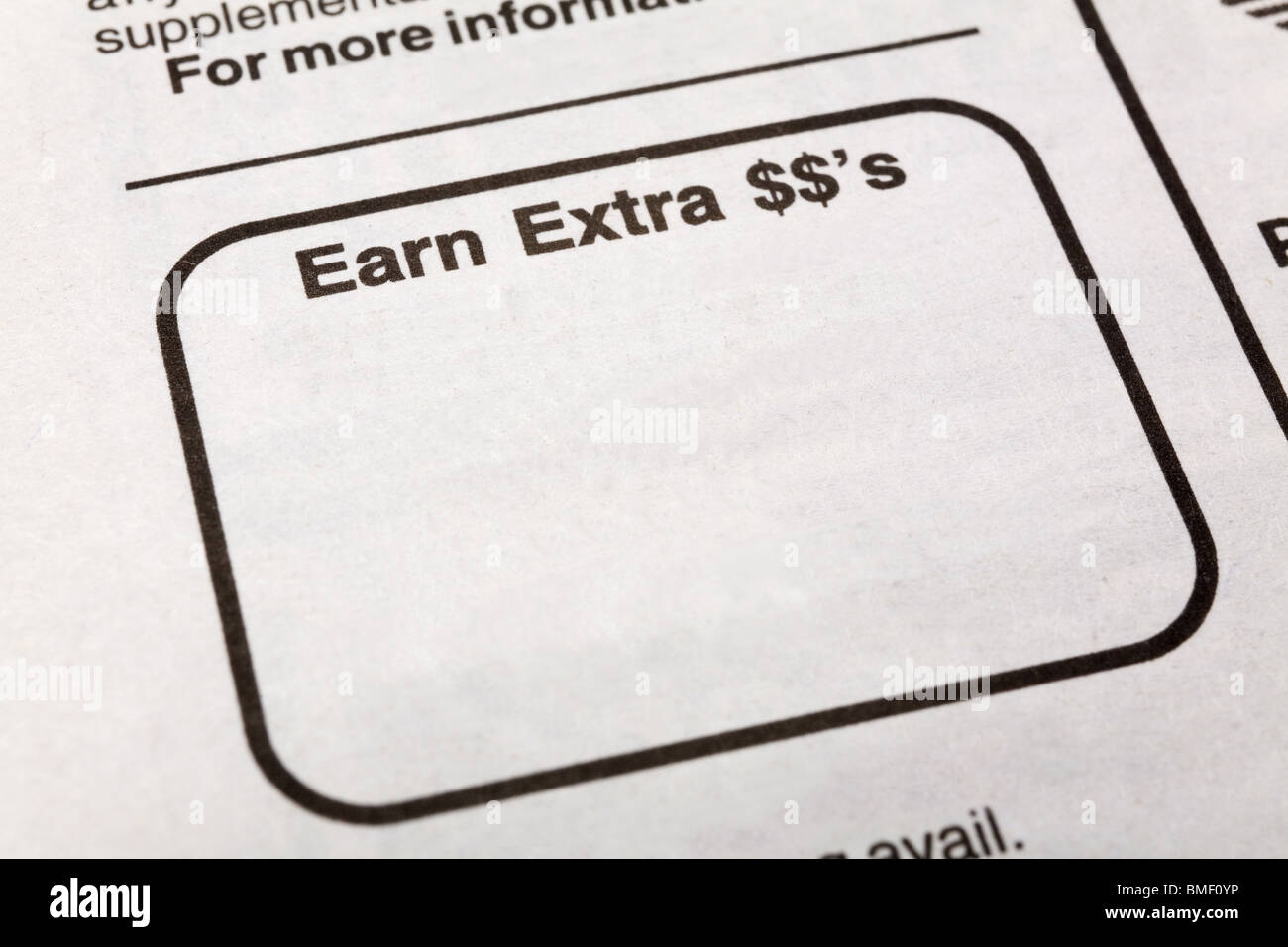 Employment ad newspaper hi-res stock photography and images - Alamy