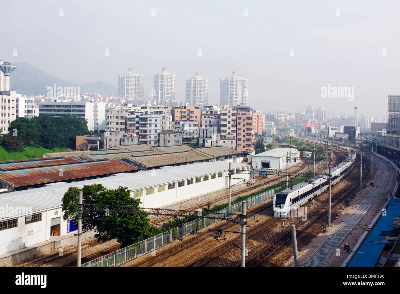 Shenzhen Railway Station, Shenzhen City, Guangdong Province, China ...