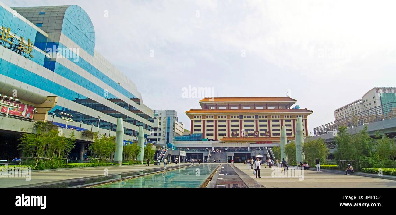 View of Luohu District, Shenzhen City, Guangdong Province, China Stock ...