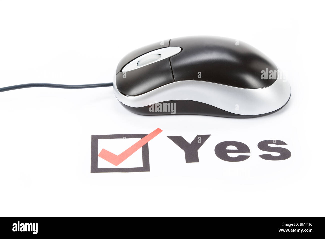 Voting online election internet Cut Out Stock Images & Pictures - Alamy