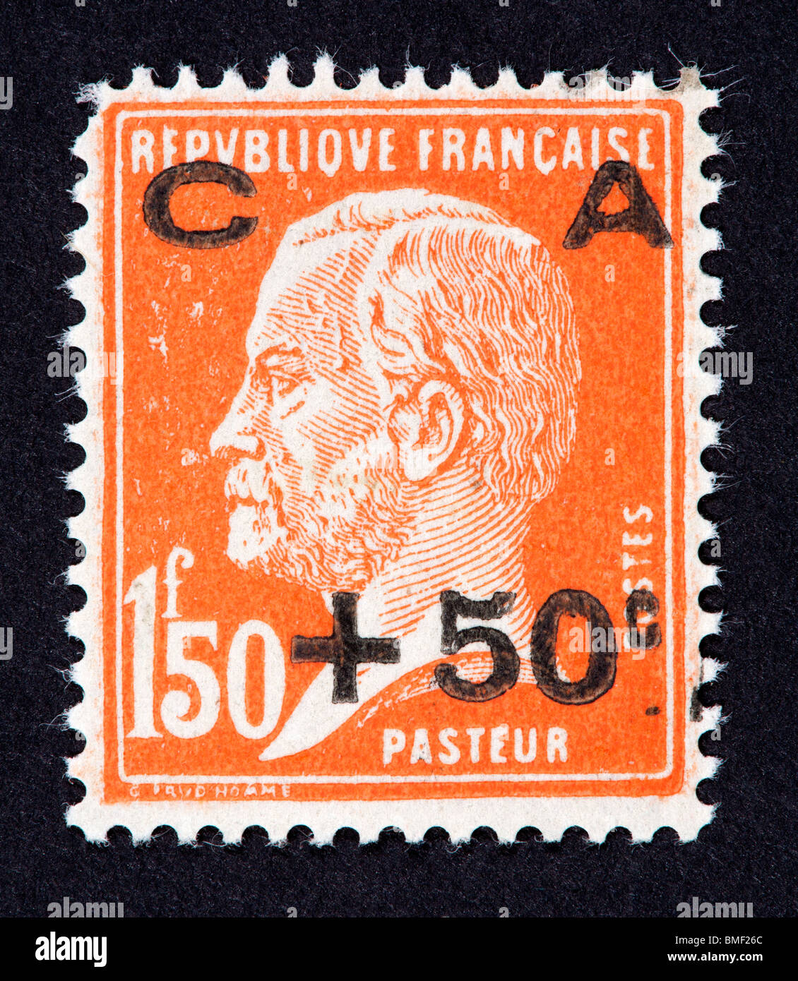 Postage stamp from france depicting hi-res stock photography and images ...