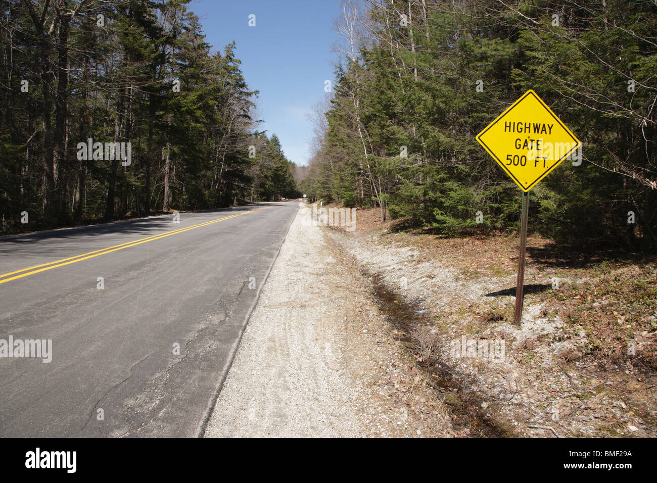 Bear notch road hi-res stock photography and images - Alamy