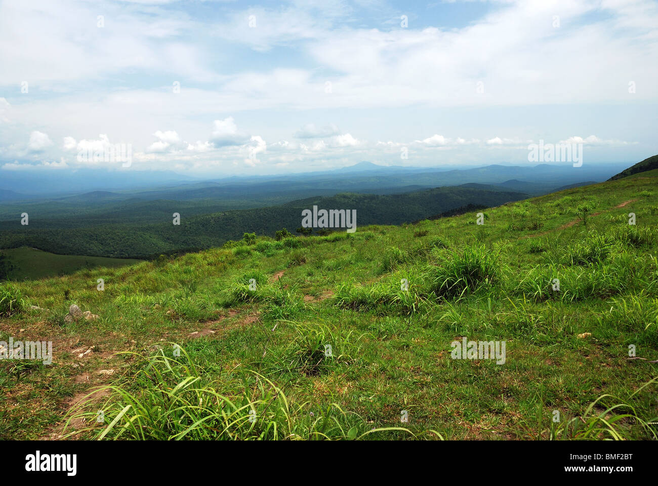 Hill tops and Valleys in scenic Stock Photo - Alamy