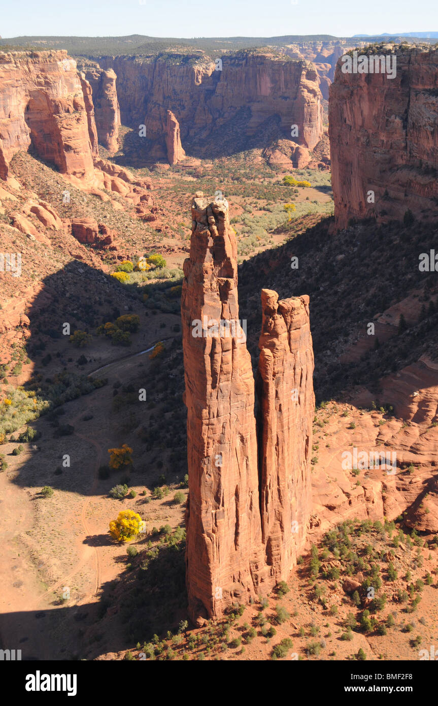 Spider Rock Canyon de Chelly Navajo nation USA Arizona Stock Photo - Alamy