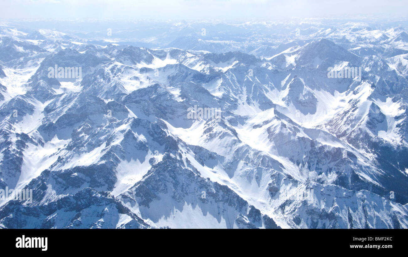 Mountain range, Dagu Glacier Scenic Area, Dagu Natural Reserve, Aba ...