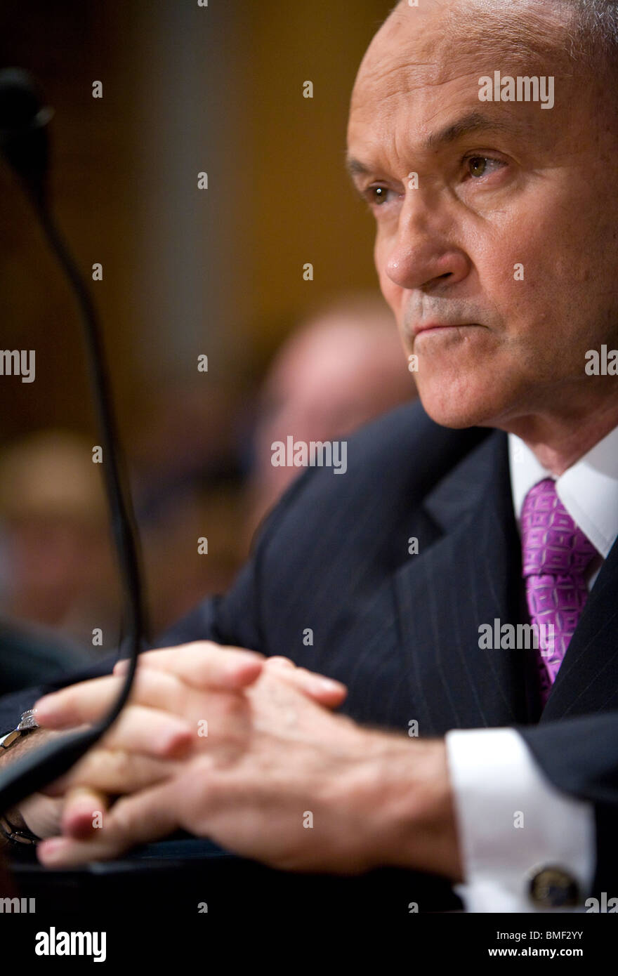 New York City Police Department Commissioner Raymond Kelly Stock Photo ...