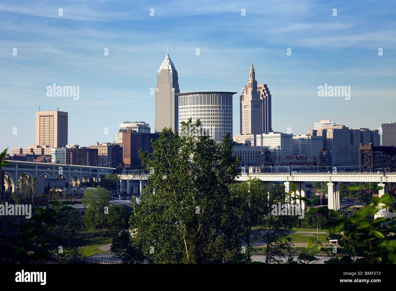 Spring in Cleveland Stock Photo - Alamy