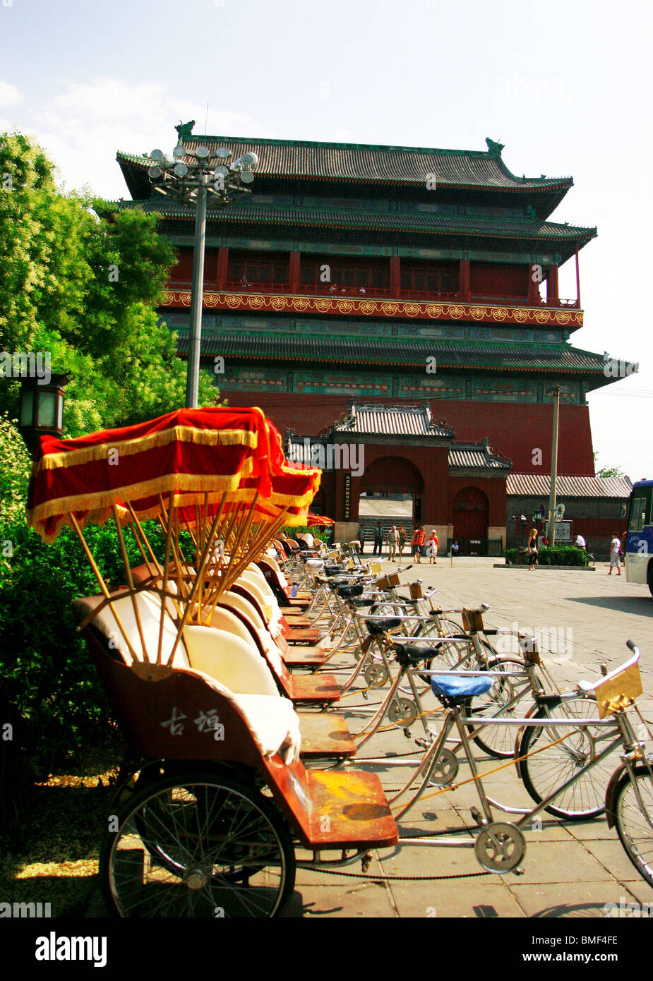 Rickshaw bell tower hi-res stock photography and images - Alamy