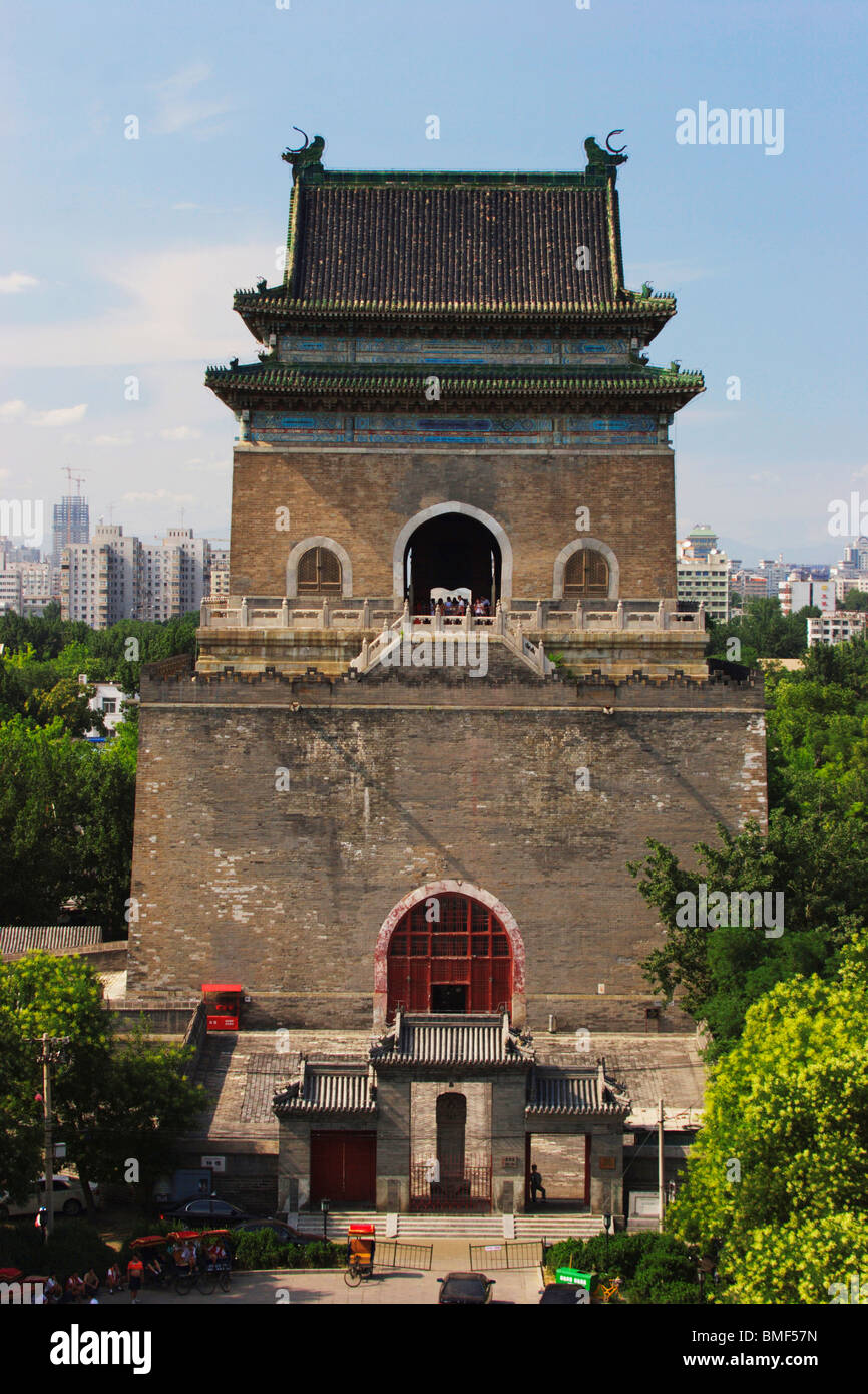 Bell Tower, Beijing, China Stock Photo - Alamy