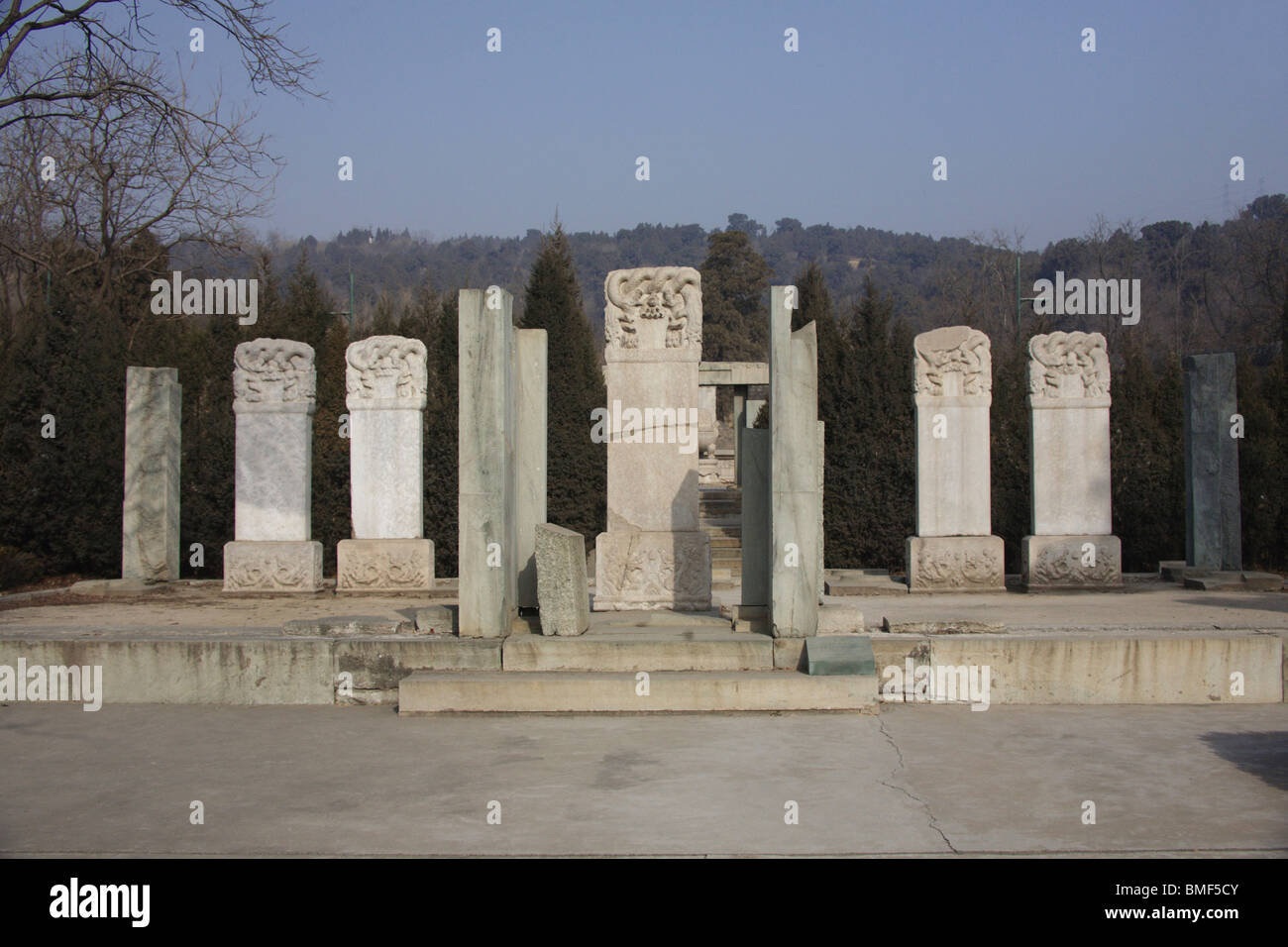 Memorial tablets, Former Site Of Xiangtang, Tomb Of Eunuch Tian Yi ...