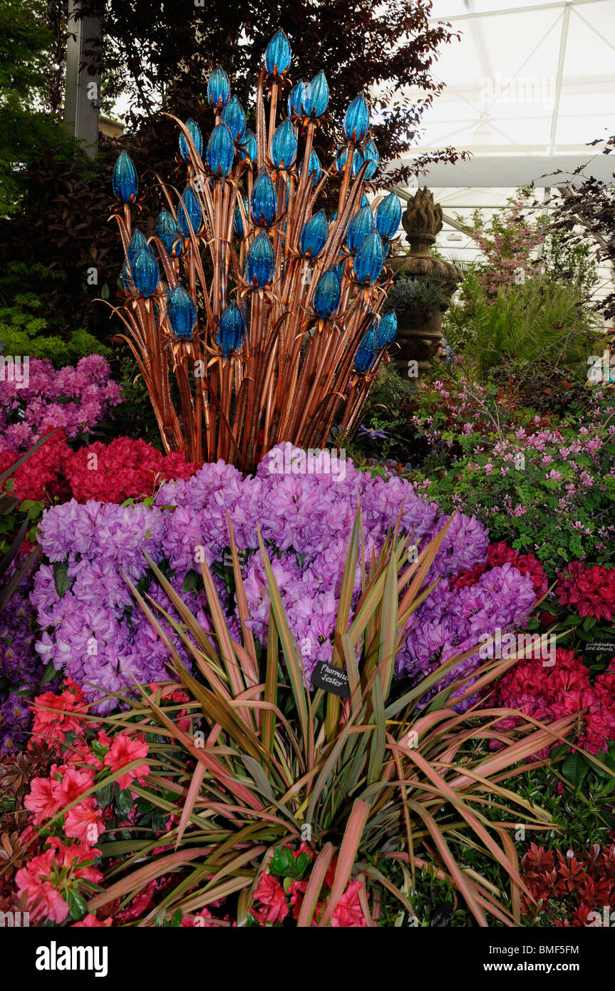 Man made plants with real flora on display at Chelsea Flower Show ...