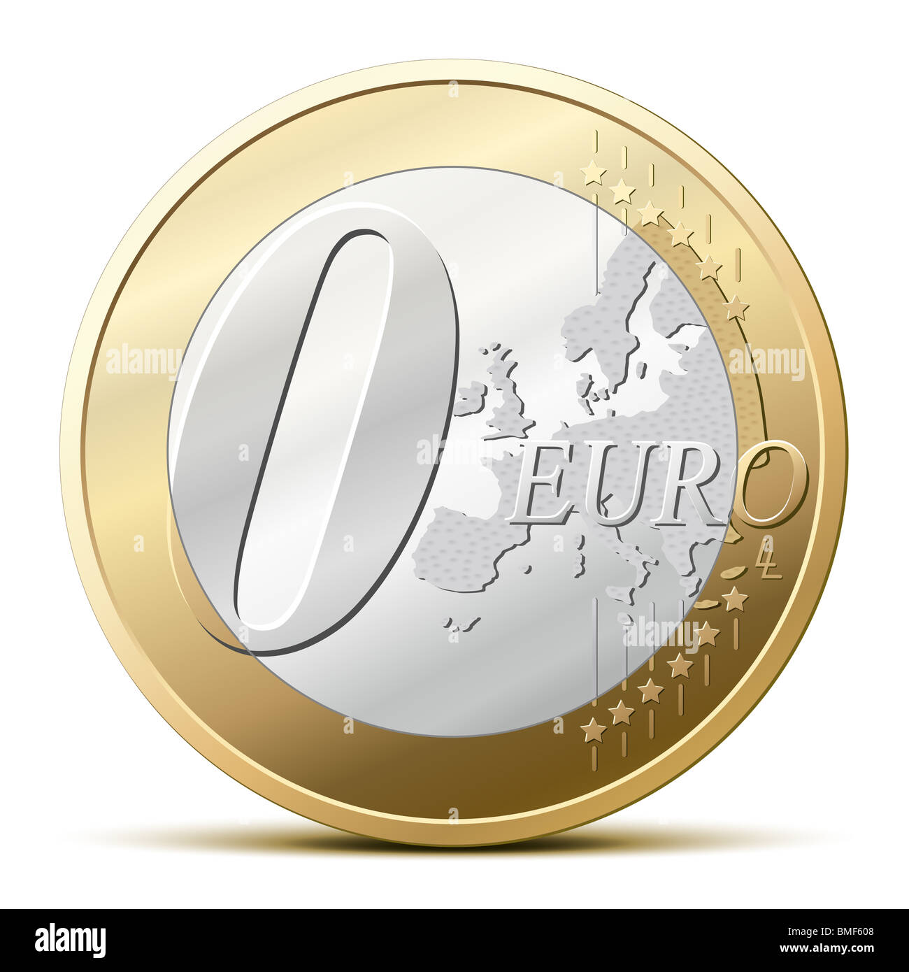 Zero euro coin hi-res stock photography and images - Alamy
