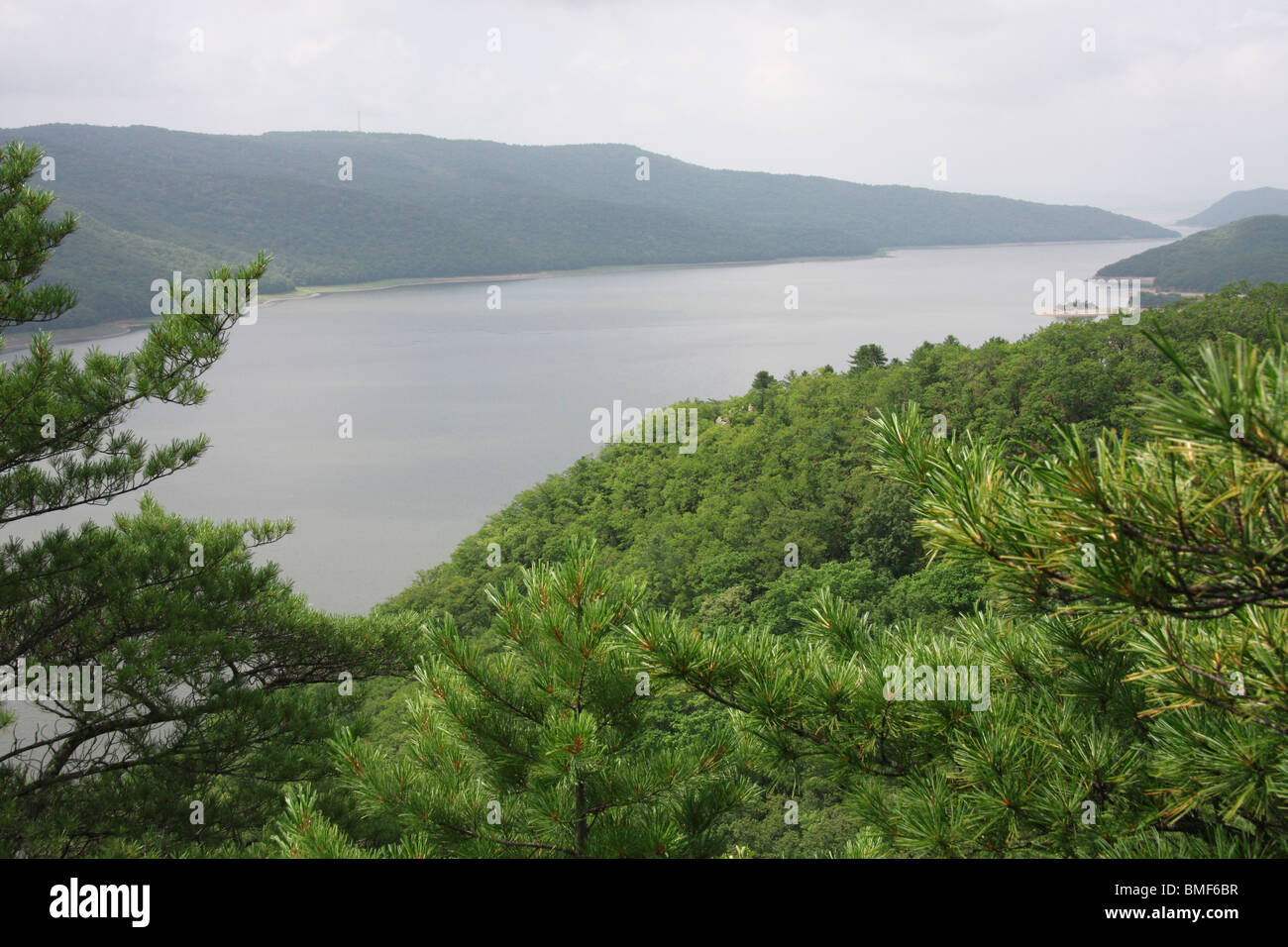Mudanjiang River, Mudanjiang, Heilongjiang Province, China Stock Photo ...