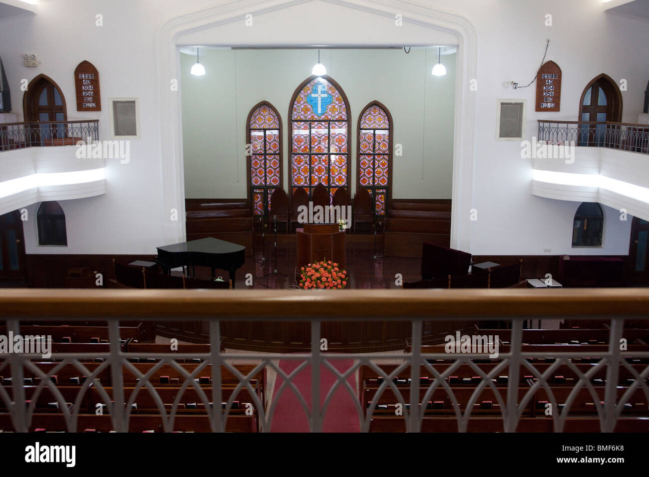 Interior of Pu'an Christian Church, Shanghai, China Stock Photo - Alamy