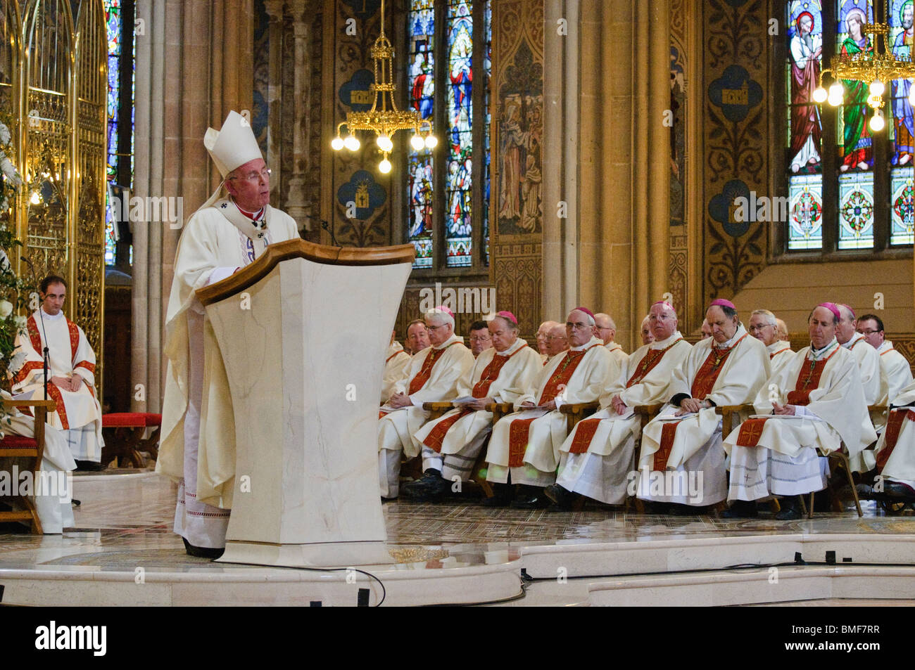 3rd Jan 2010, Armagh. Cardinal Sean Brady says mass at the Funeral ...