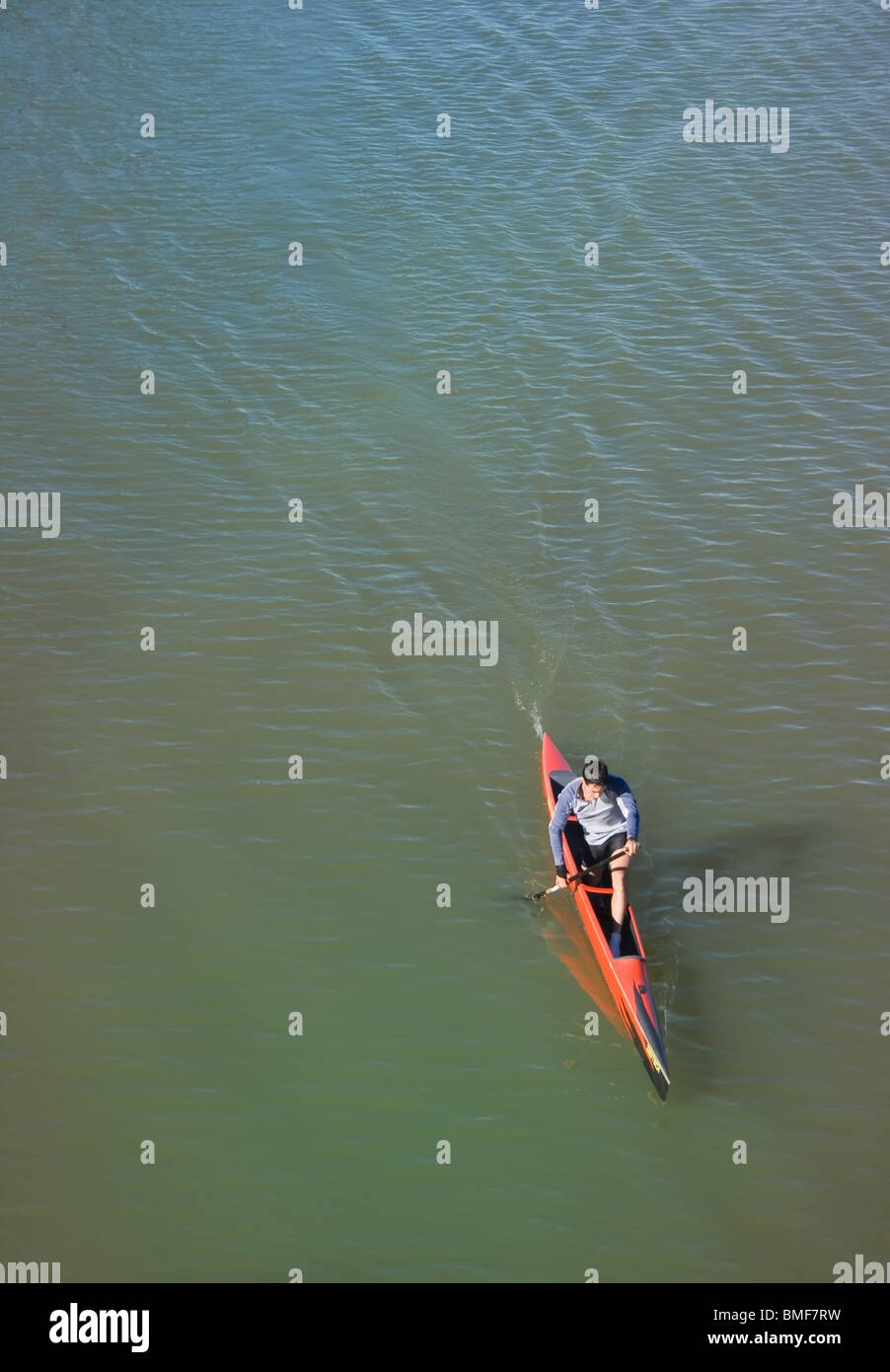 Canoeist paddling hi-res stock photography and images - Alamy