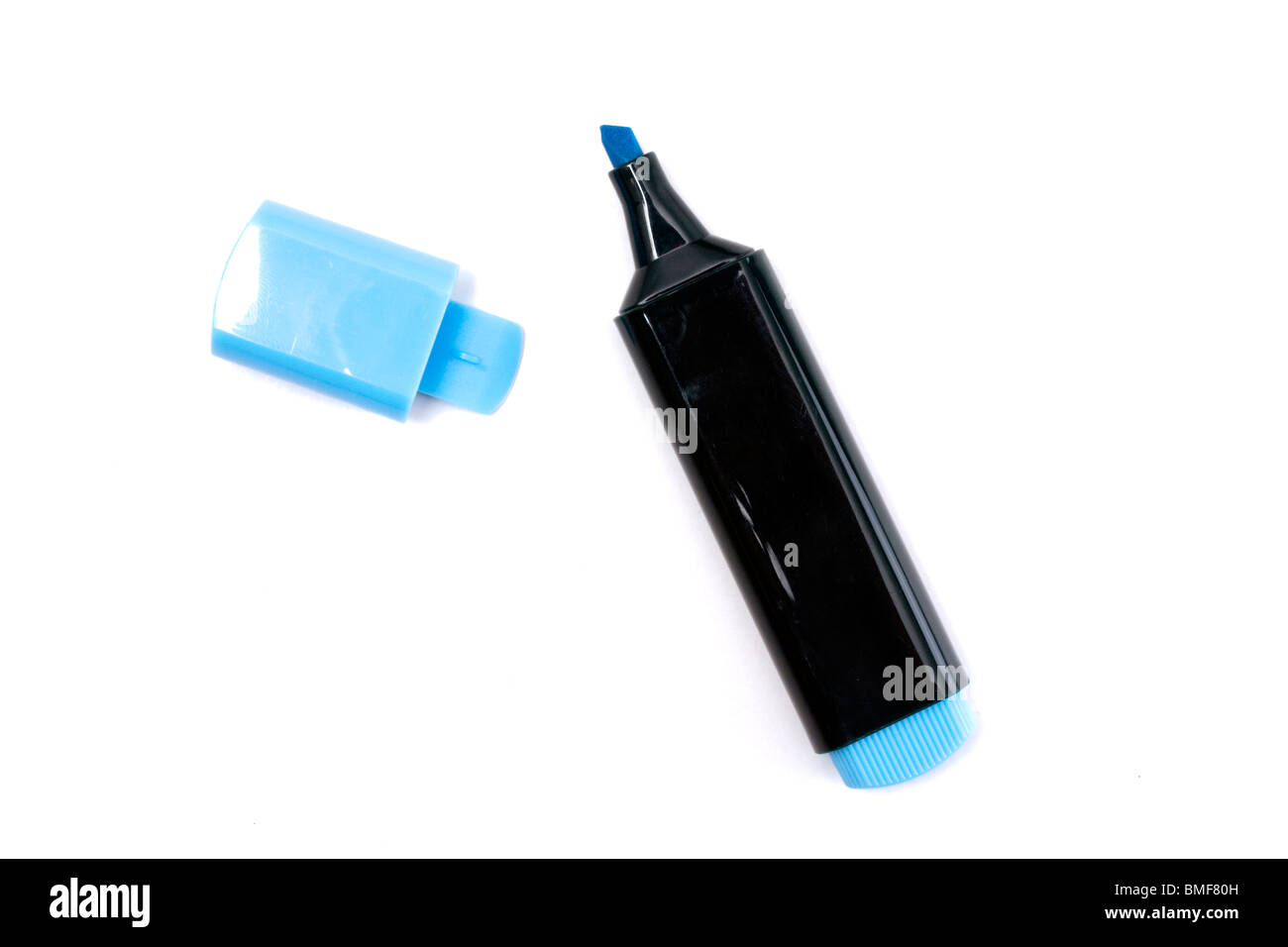 Highlighter isolated on white background Stock Photo - Alamy