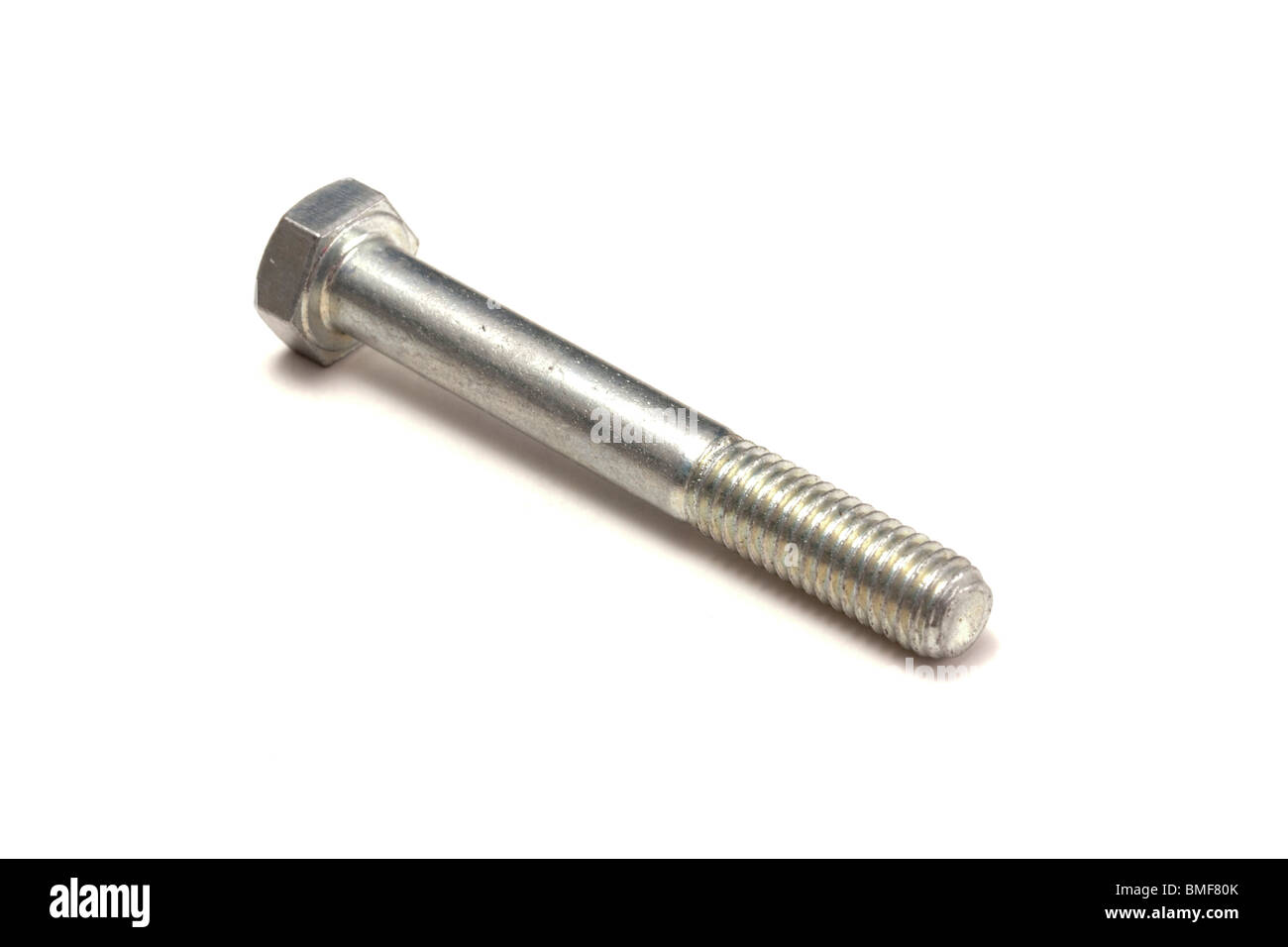 Bolt isolated on white background Stock Photo - Alamy