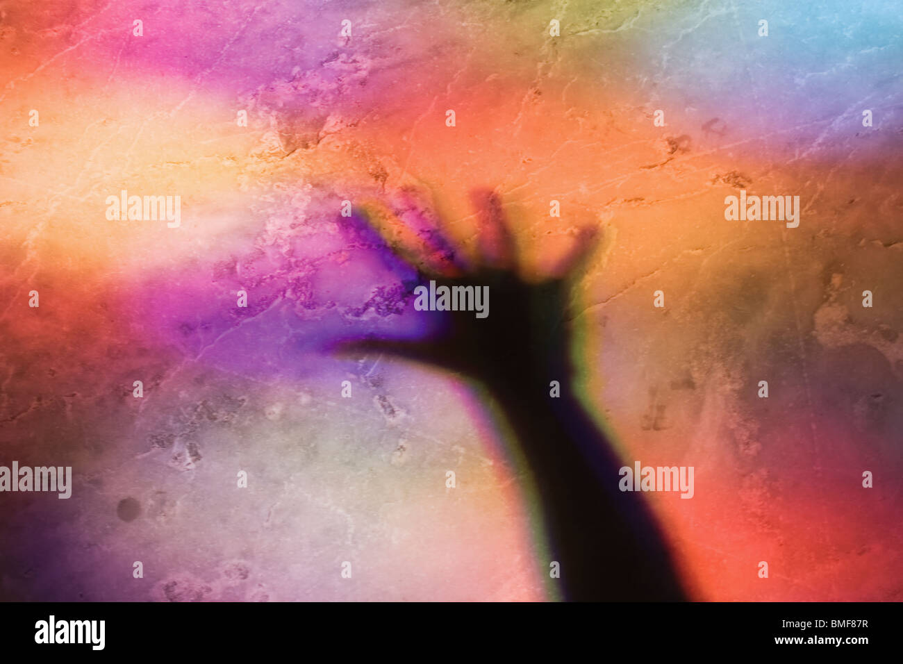 Silhouette stained glass window hi-res stock photography and images - Alamy