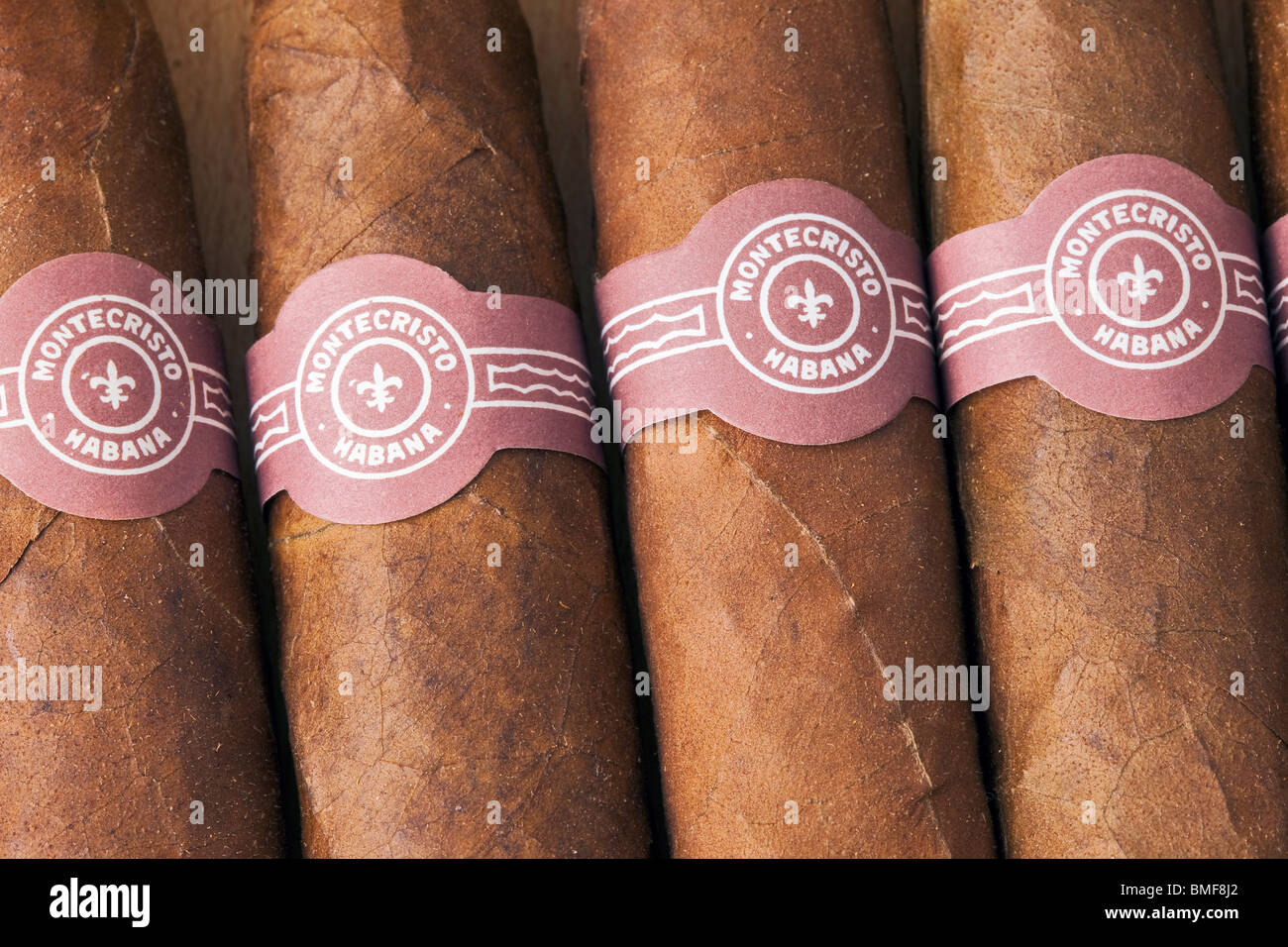 Montecristo cigars from Cuba Stock Photo - Alamy