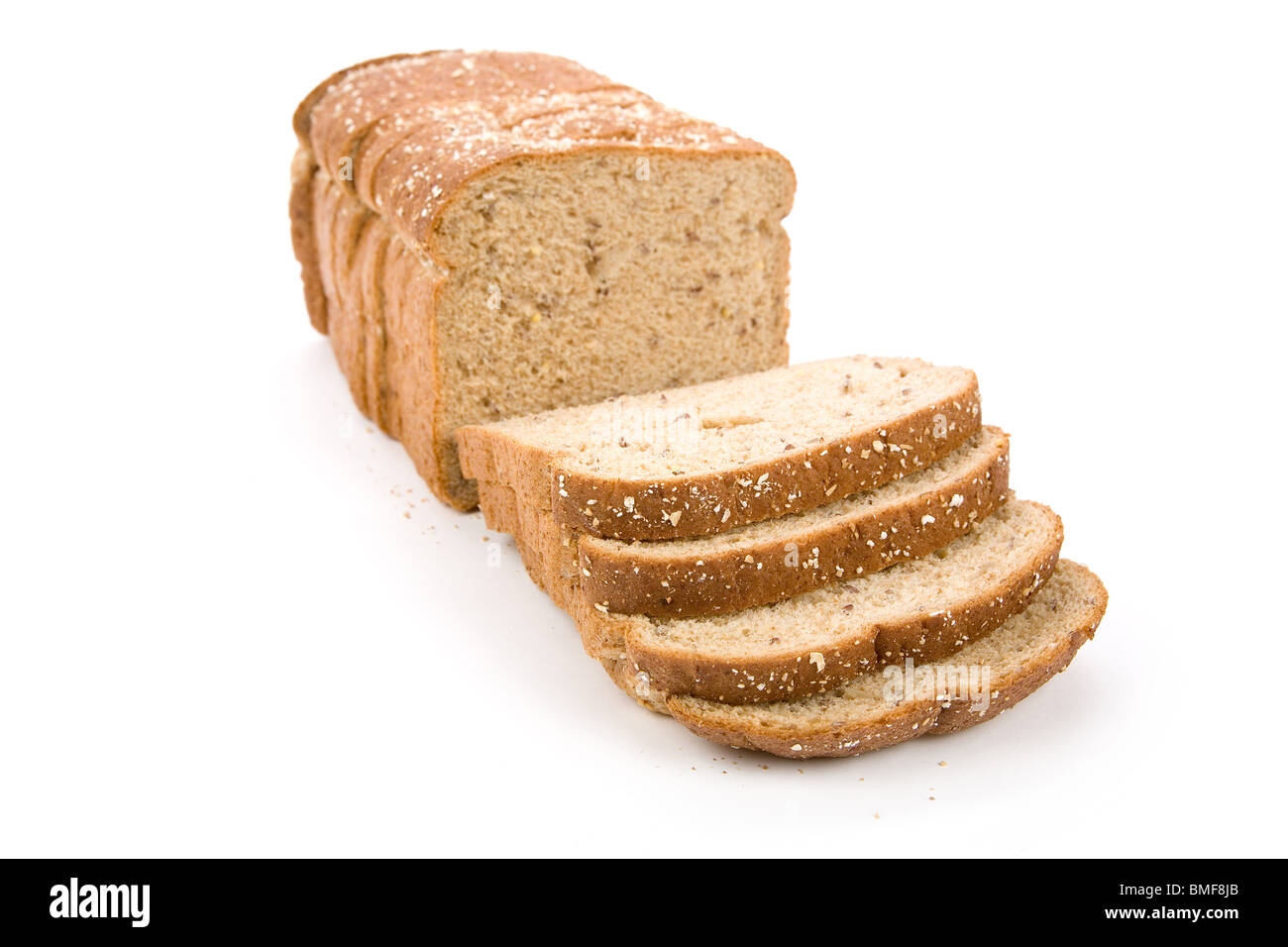 Sliced brown bread close hi-res stock photography and images - Alamy