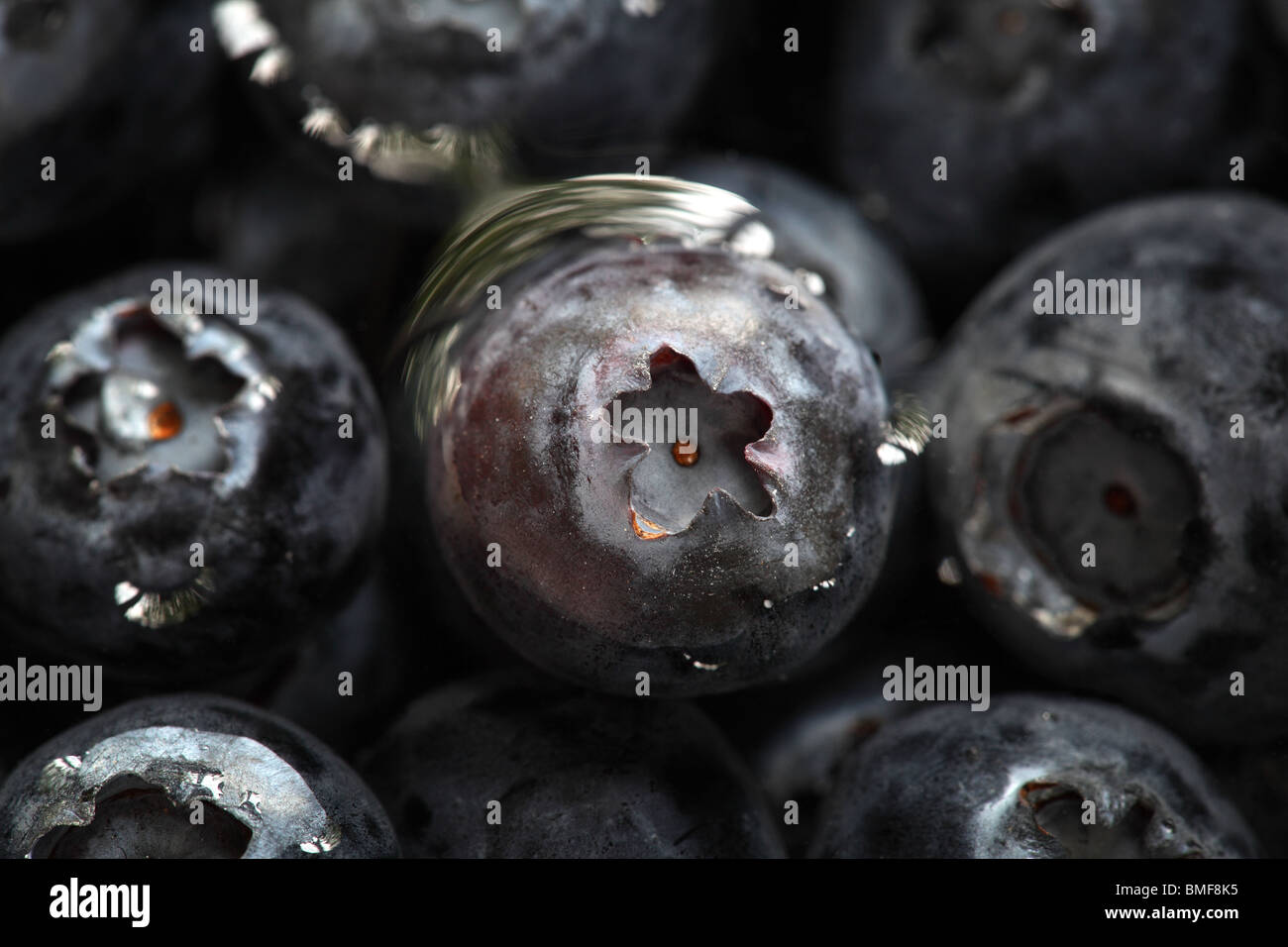 Raspberry blueberry water hi-res stock photography and images - Alamy