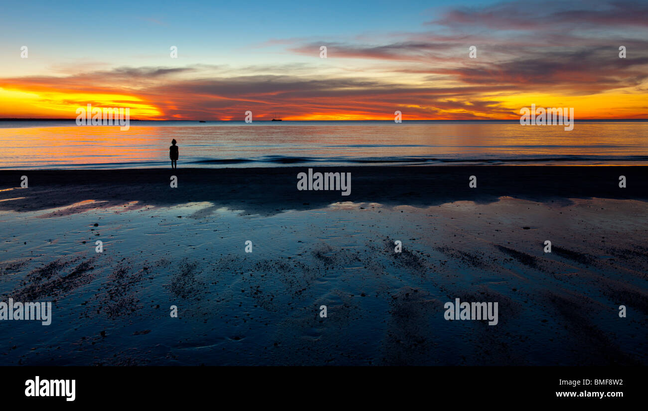 Darwin Australia Beach Sunset High Resolution Stock Photography and ...