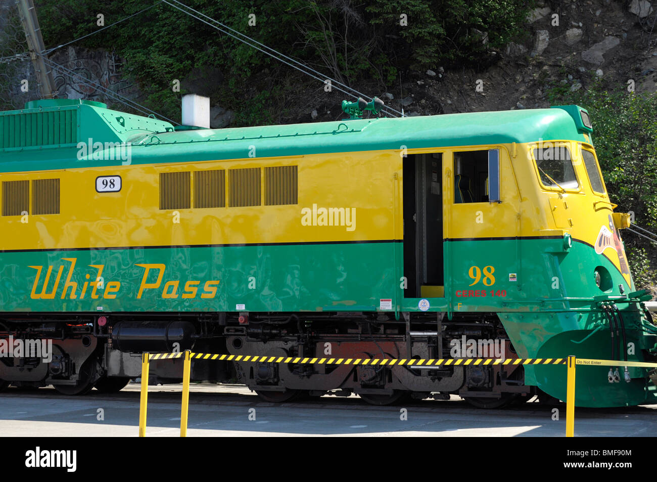 White Pass Train, Skagway Alaska Stock Photo - Alamy