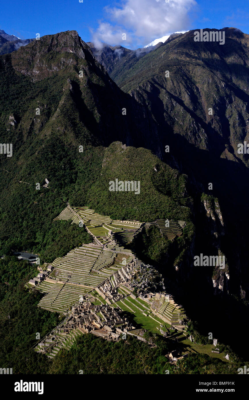 Machu picchu aerial hi-res stock photography and images - Alamy