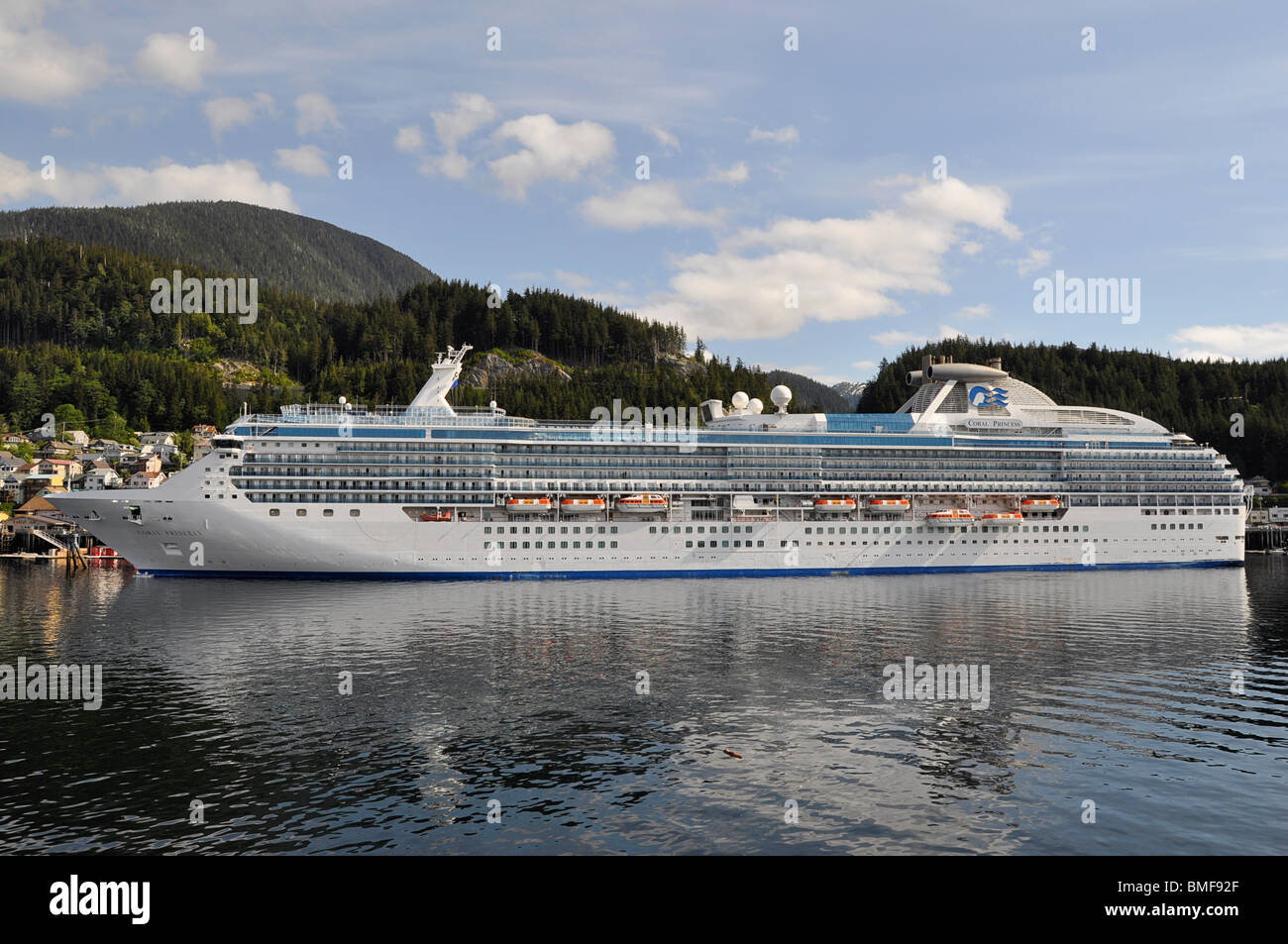 Cruise Ship - Coral Princess Stock Photo - Alamy