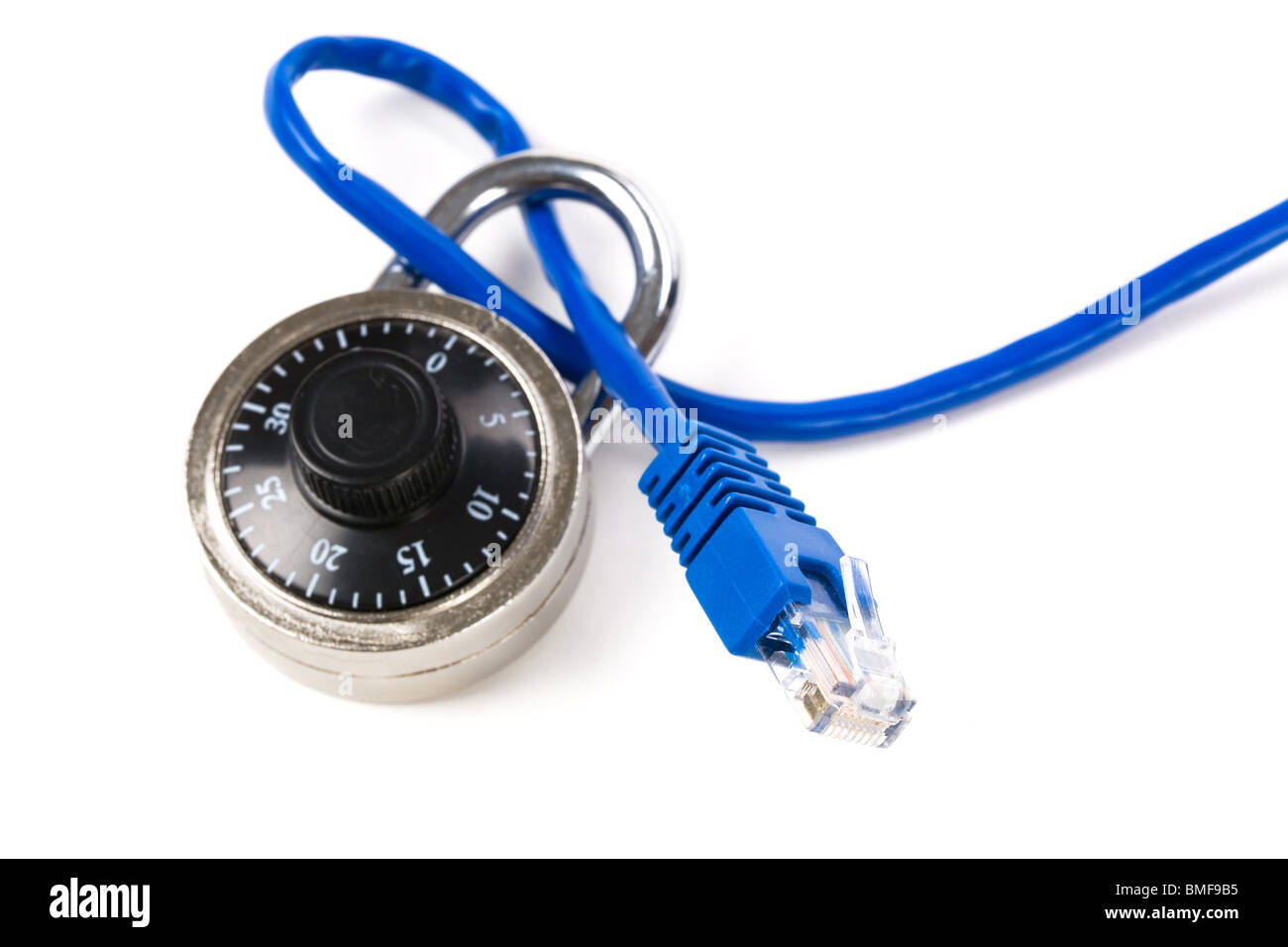 Security computer network data Cut Out Stock Images & Pictures - Alamy