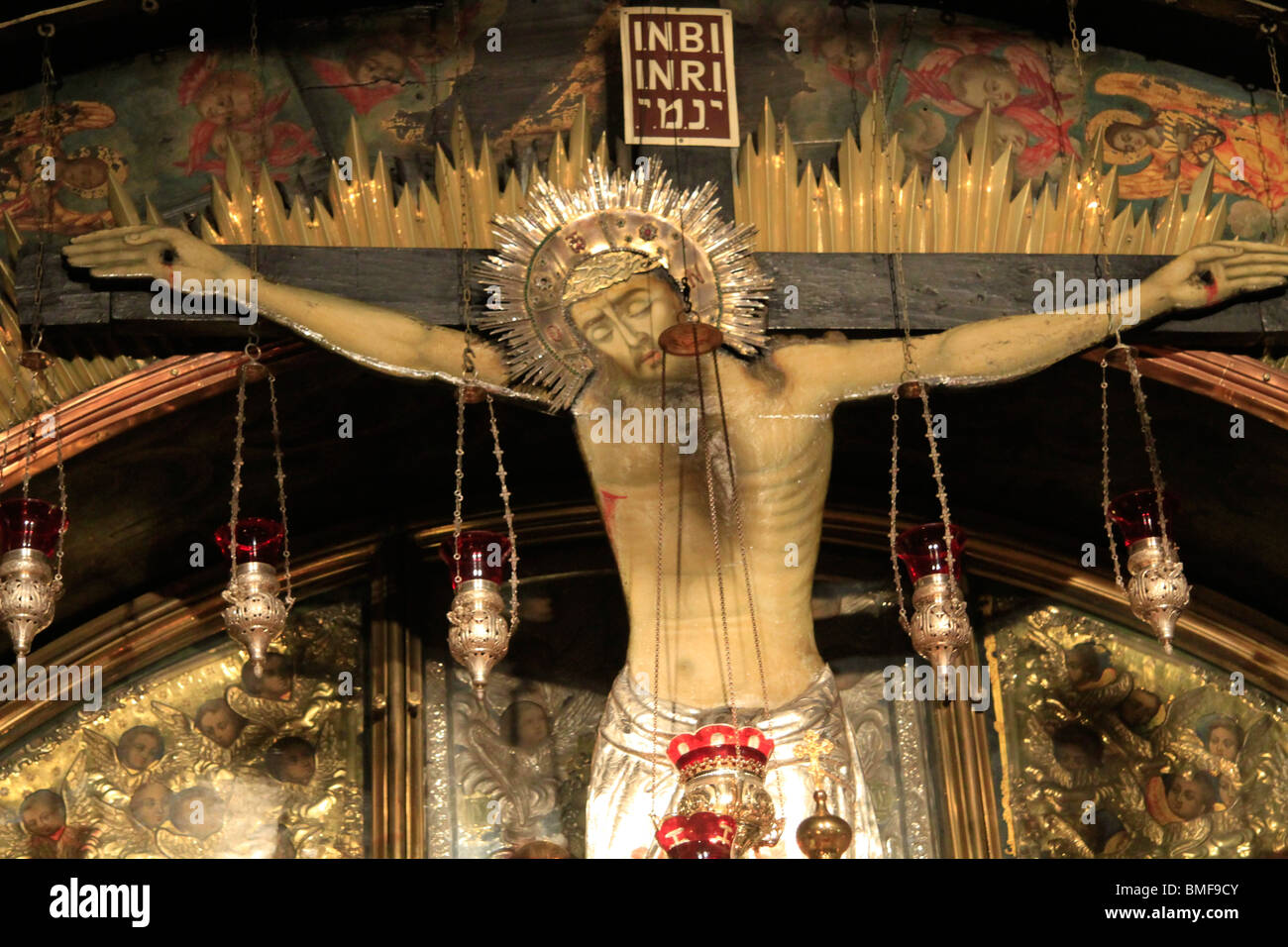 Israel, Jerusalem Old City, Golgotha, Calvary, the Twelfth Station of ...