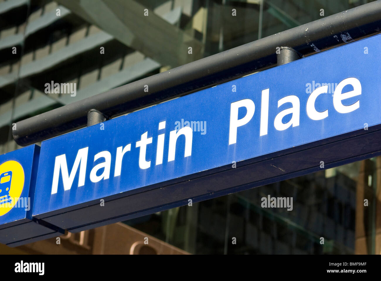 Sydney station sign Stock Photo - Alamy