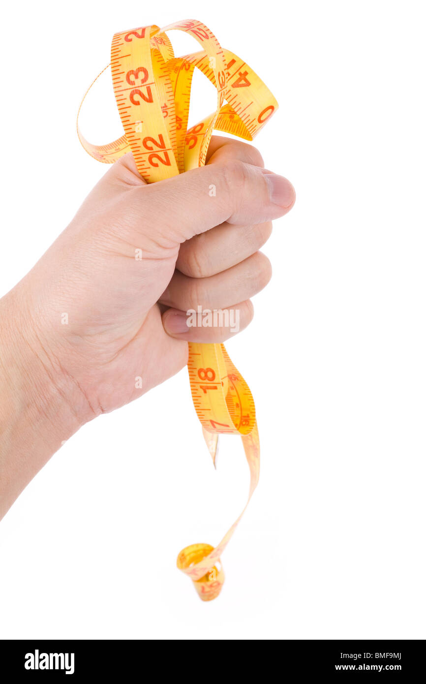 Tape Measure with white background Stock Photo - Alamy
