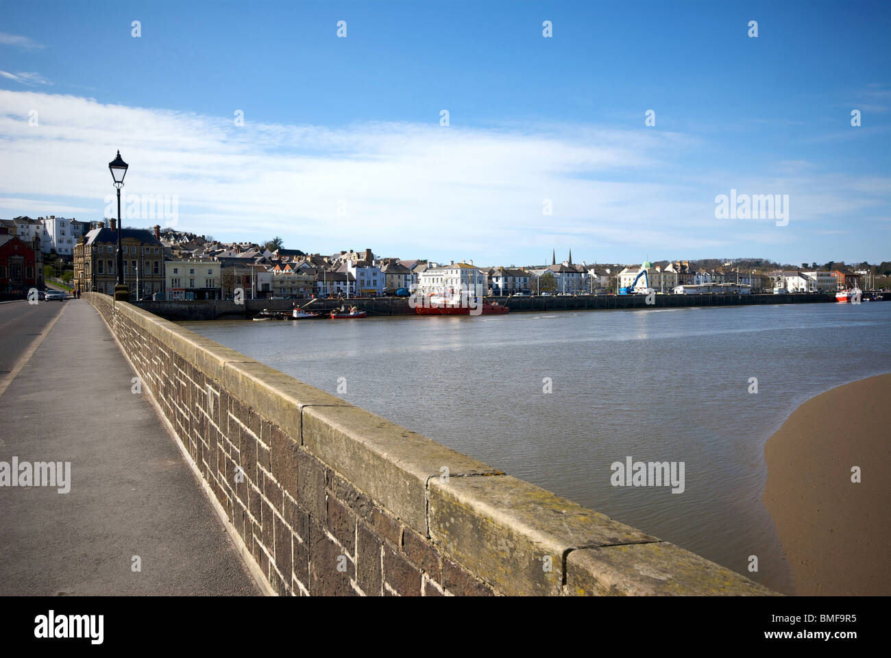 Bideford Devon UK River Torridge Fishing Boat Bridge Stock Photo - Alamy Bideford Devon UK River Torridge Fishing Boat Bridge Stock Photo - Alamy