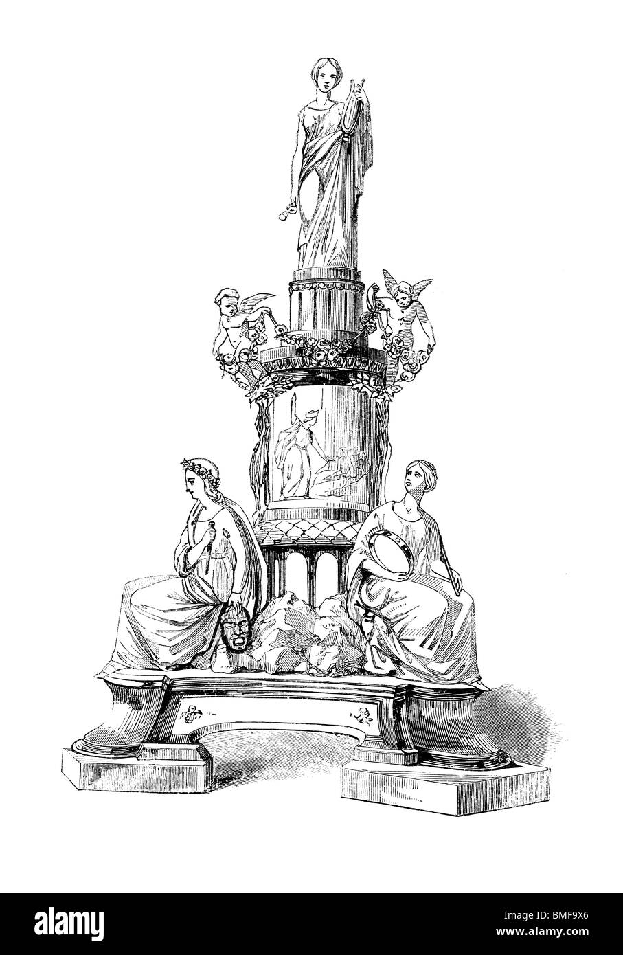 Interior design in neoclassical Cut Out Stock Images & Pictures - Alamy