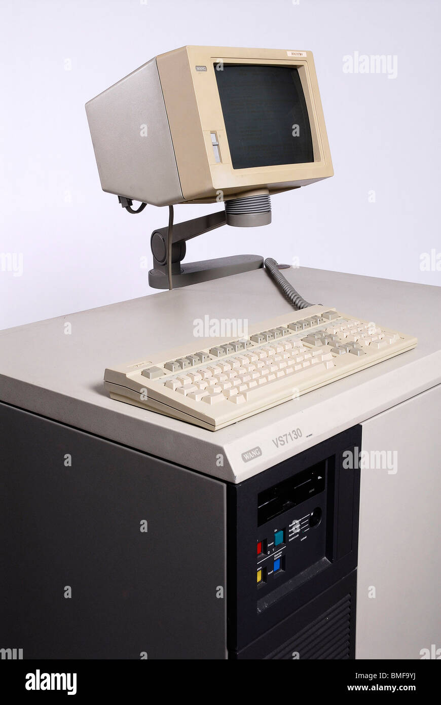 Wang VS7130 computer at TNMOC, Bletchley, 03-02-2010. Photo © 2010 ...