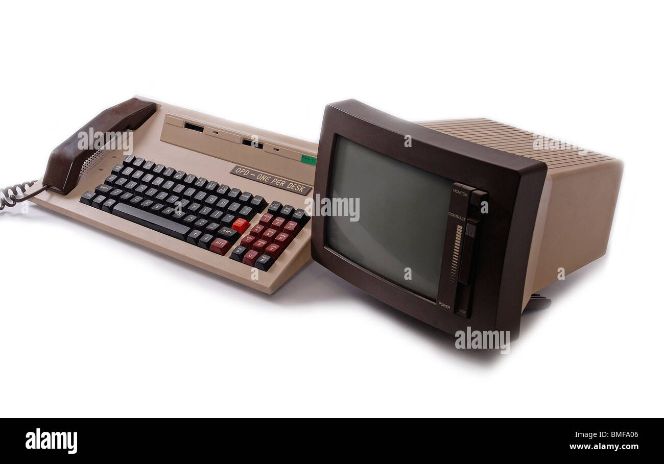 One Per Desk all-in-one computer at TNMOC, Bletchley Park. Photo © 2010 ...