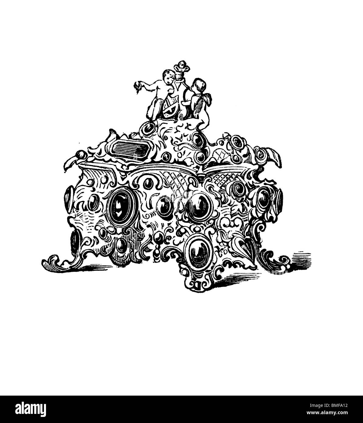 Interior design in neoclassical Cut Out Stock Images & Pictures - Alamy