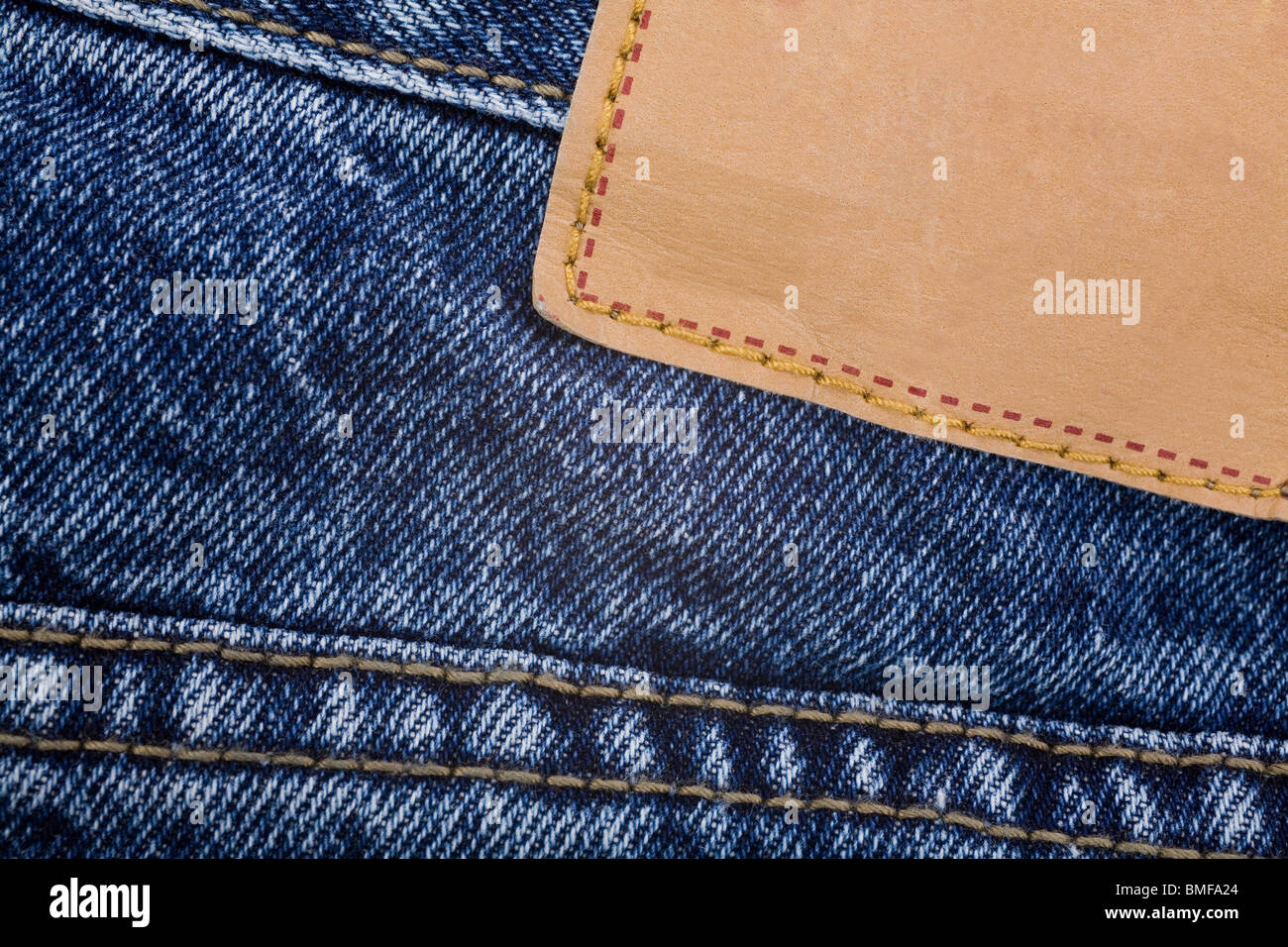 a blue jean close up shot Stock Photo - Alamy